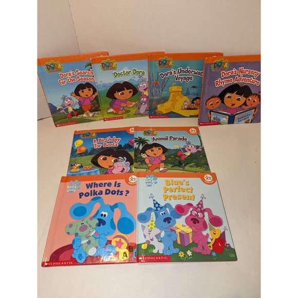 Nickelodeon | Accents | Lot 8 202 Nick Jr Book Club Hardcover Books ...